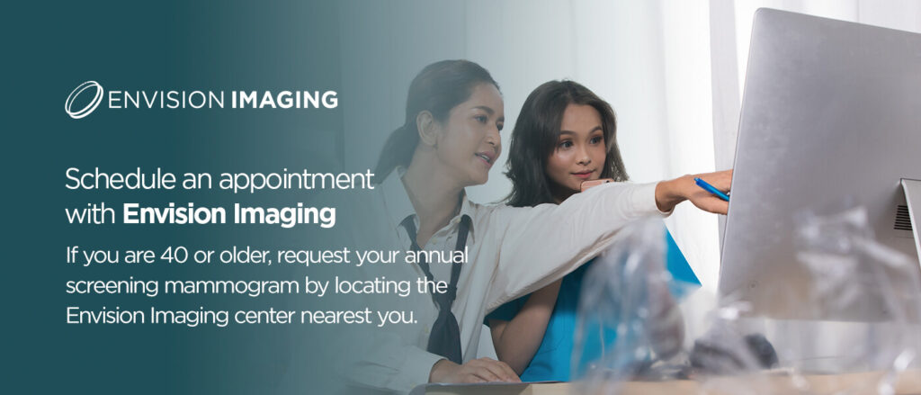 Mammograms and COVID-19 vaccines - Envision Radiology