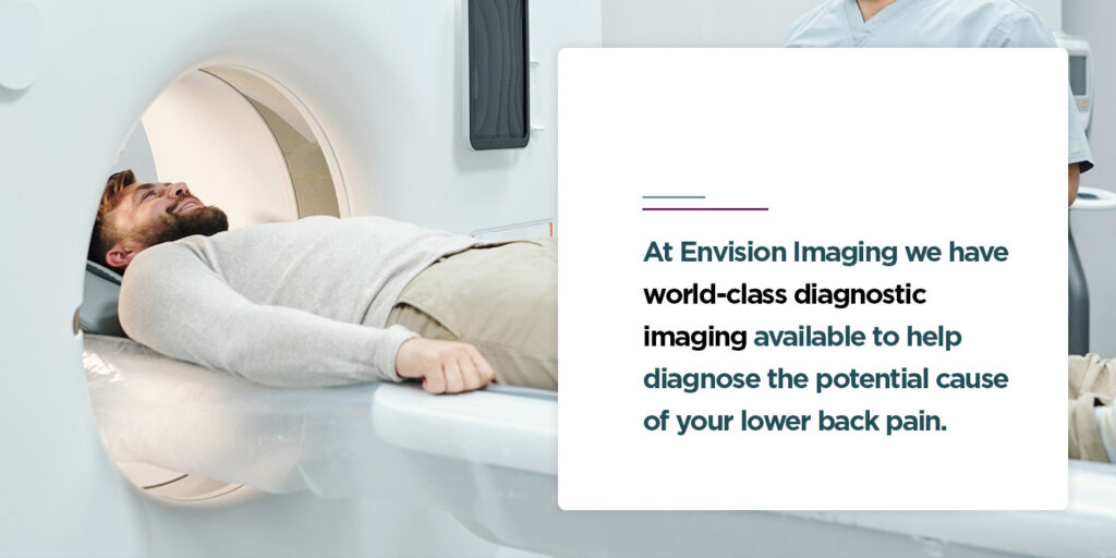 Lumbar Spine MRI for Lower Back Pain - Envision Radiology